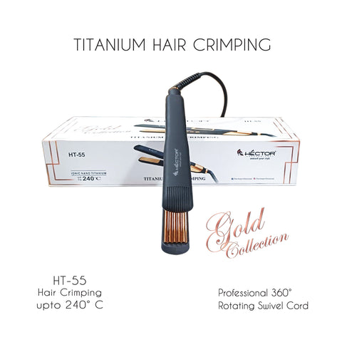 Hector Professional Hair Crimping for Women - Gold collection – The ...