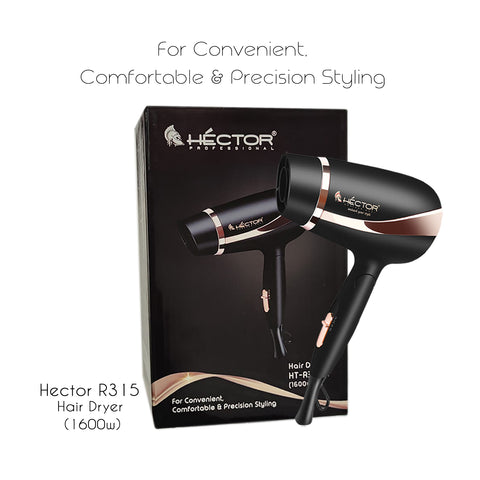 Hector Professional comfortable & Precision Styling Hair Dryer -1600 w ...